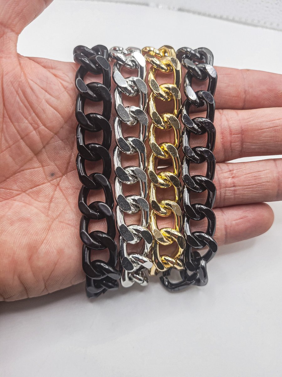 Curb Chain - 4 Colours | Heavy Metal Hardware