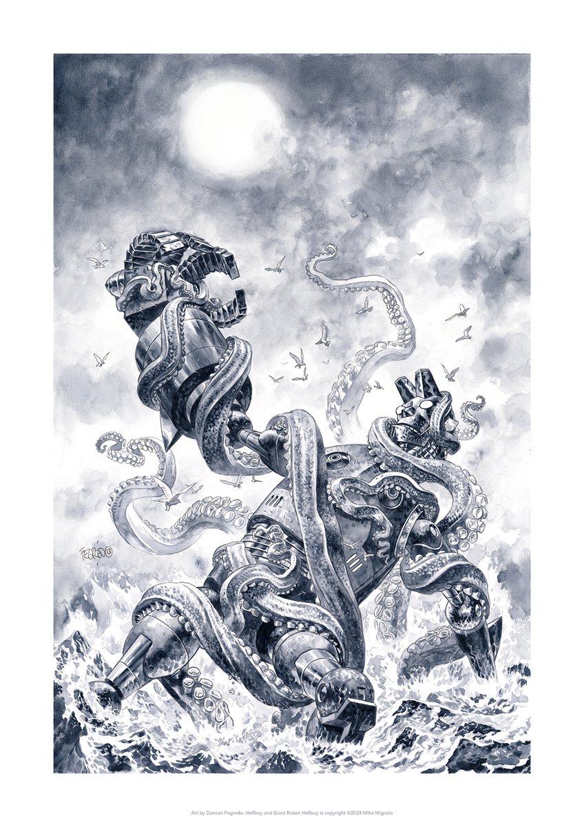 Giant Robot Hellboy 2 | Duncan Fegredo