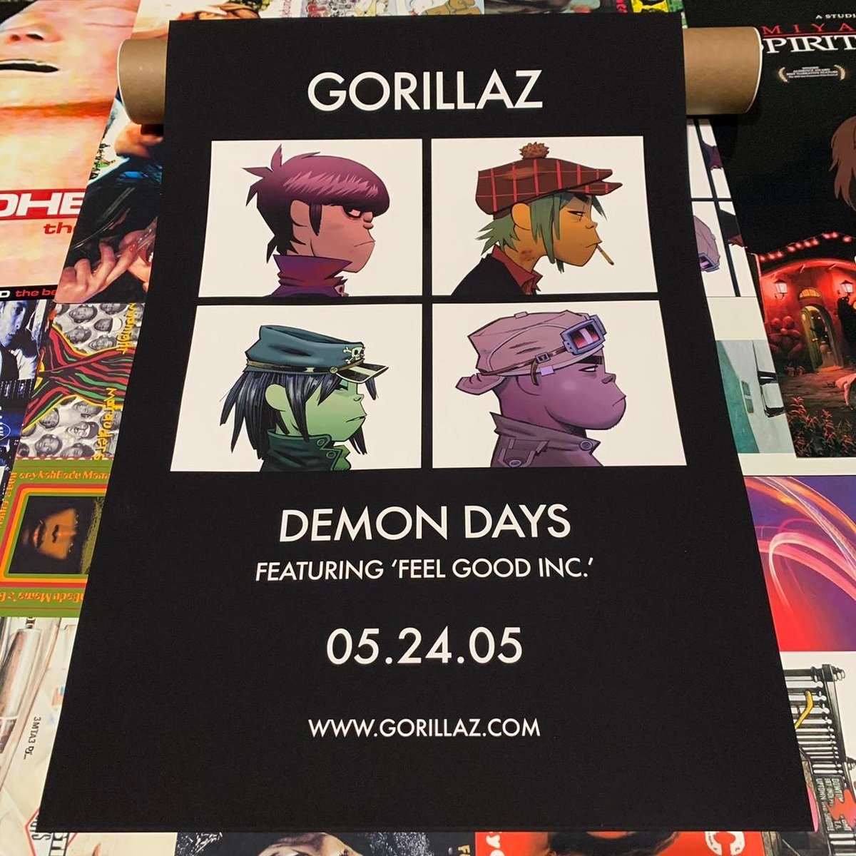 Gorillaz ‘Demon Days’ Poster | ffound