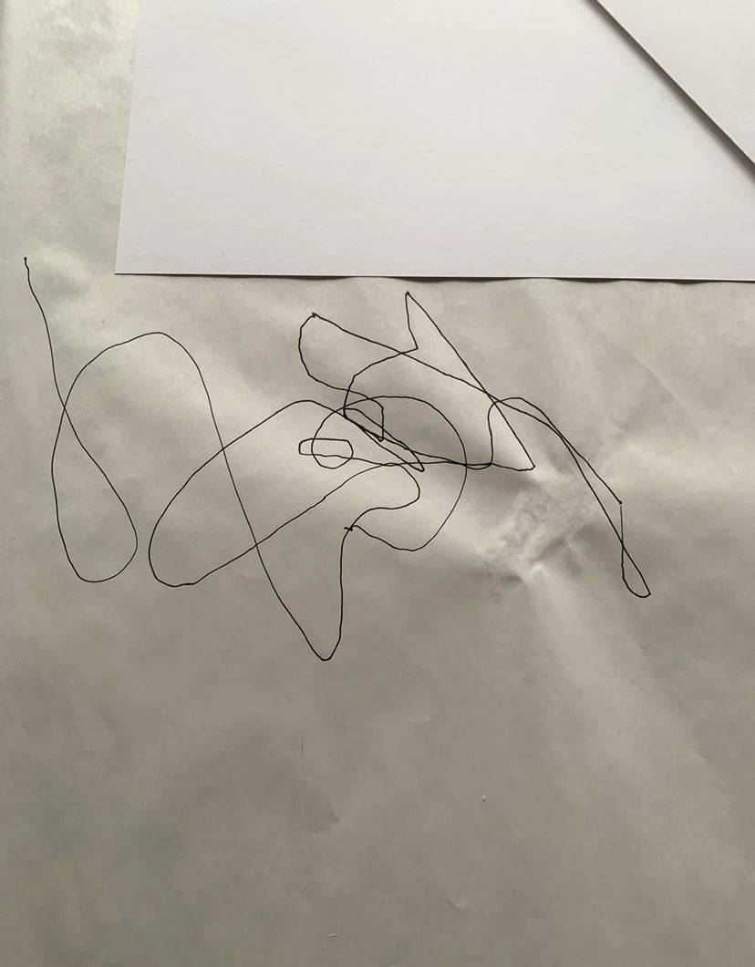 Intuitive drawing workshop - TOUCH. | a wiggly line | jewellery & objects