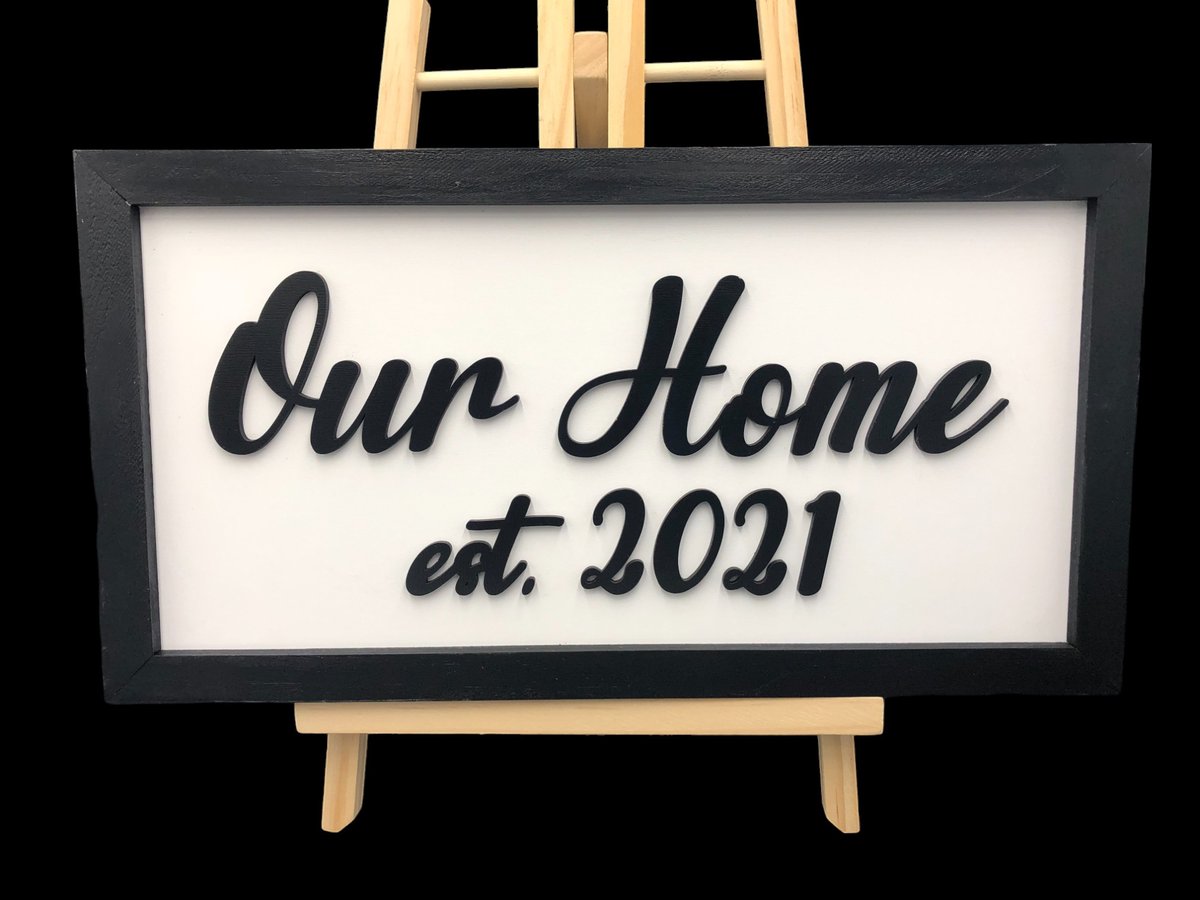 Our Home Sign | Alley Cat Designs of Idaho