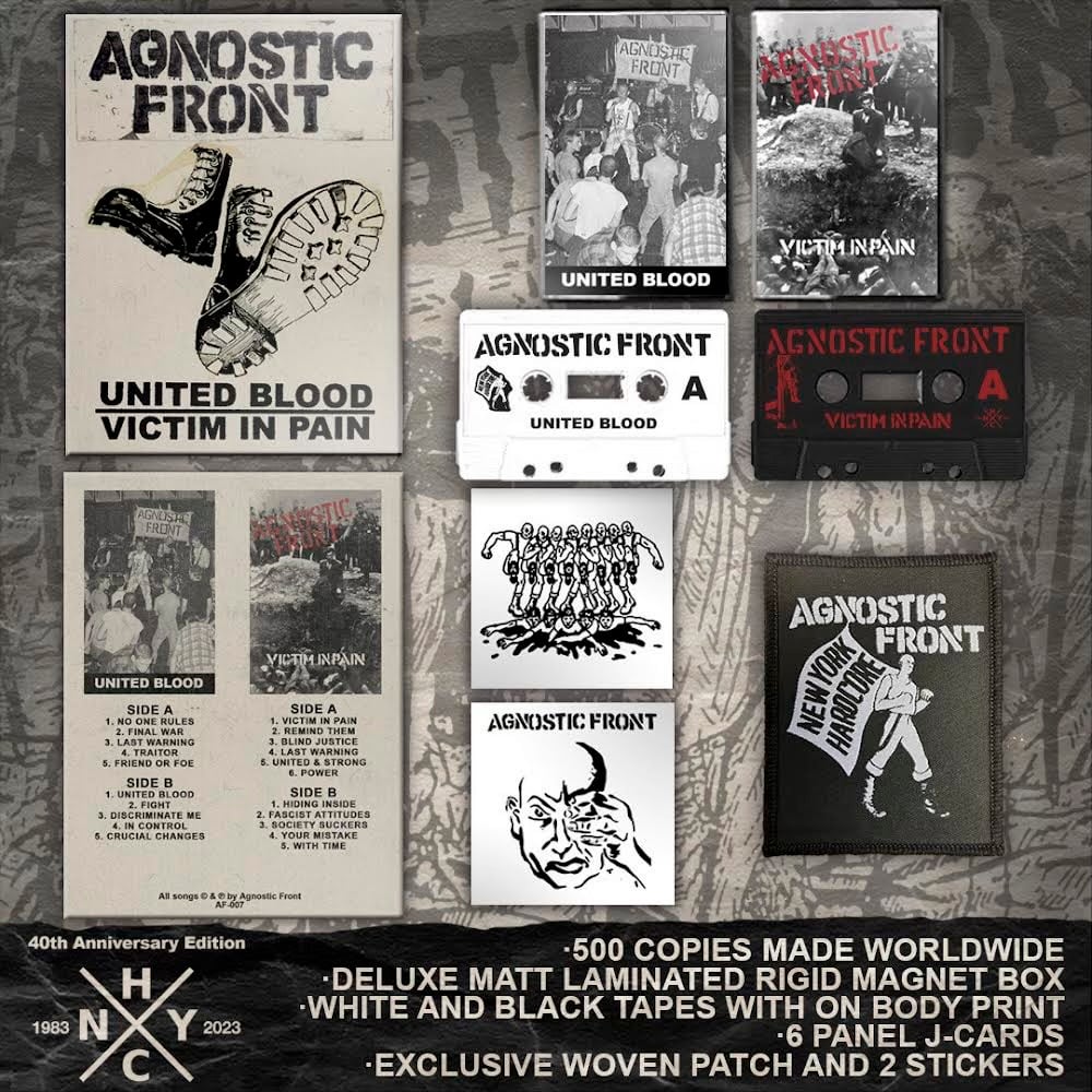 Agnostic Front 40th Anniversary Tape Box Set | Generation Records