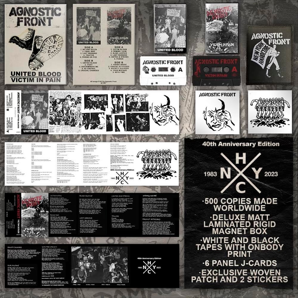 Agnostic Front 40th Anniversary Tape Box Set | Generation Records