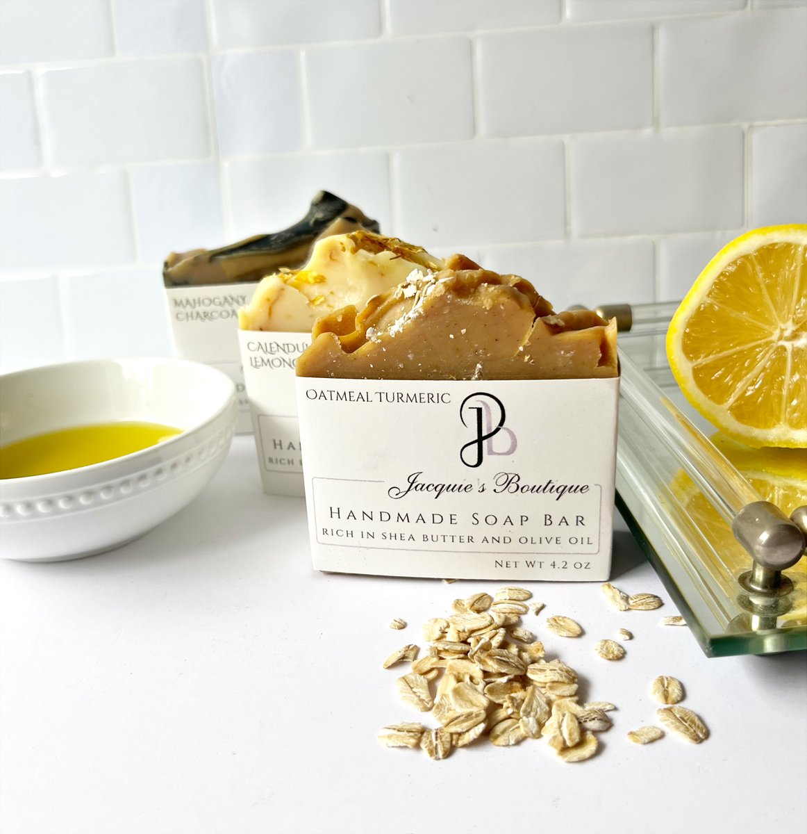 Set of 3 Pure Essence Soaps | Jacquies Boutique