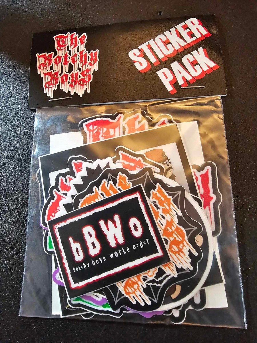 Botchy Boys Sticker Pack | thebotchyboys
