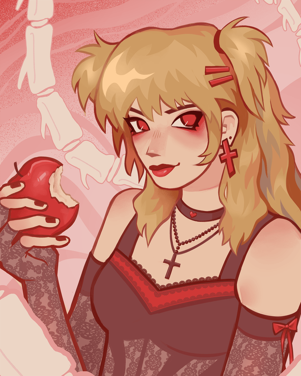 wolfhotel — Misa Death Note Print