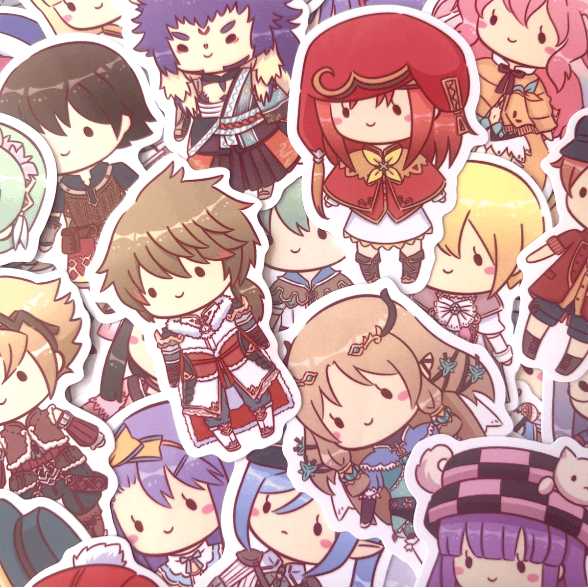 RF Stickers (2.5", Vinyl) | houcha shop