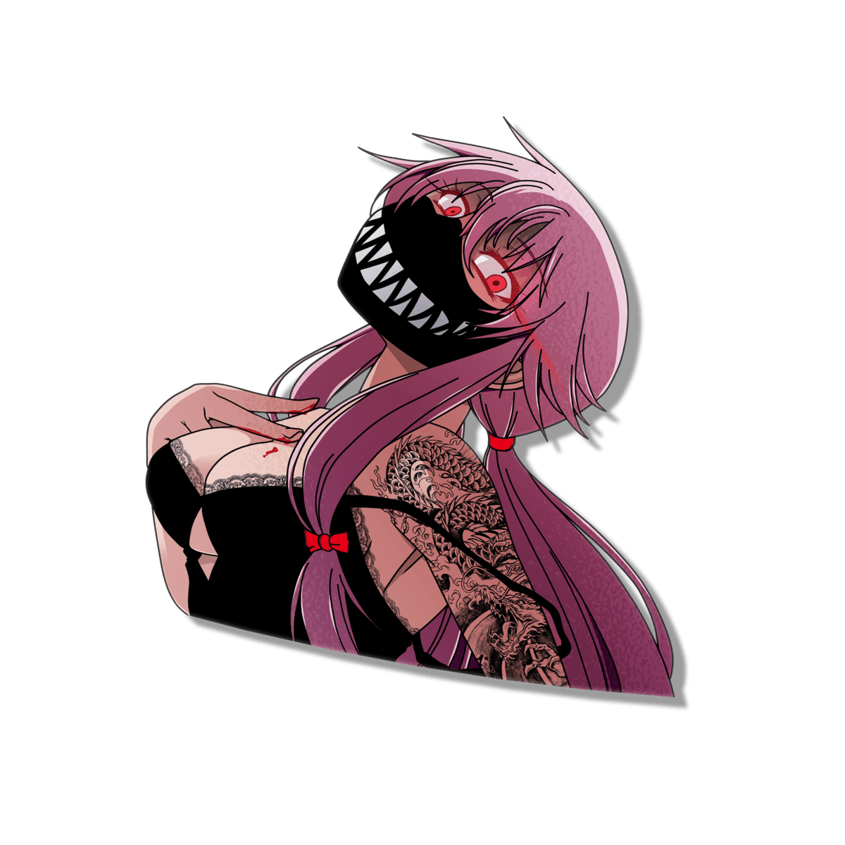 Psycho Girlfriend Sticker | Hellsent