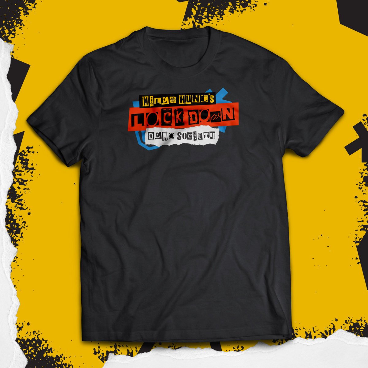 Miles Hunt's Demo Lock Down Society Shirt | The Wonder Stuff