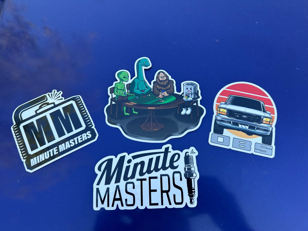 Master Sticker Pack (4) | Minute Masters