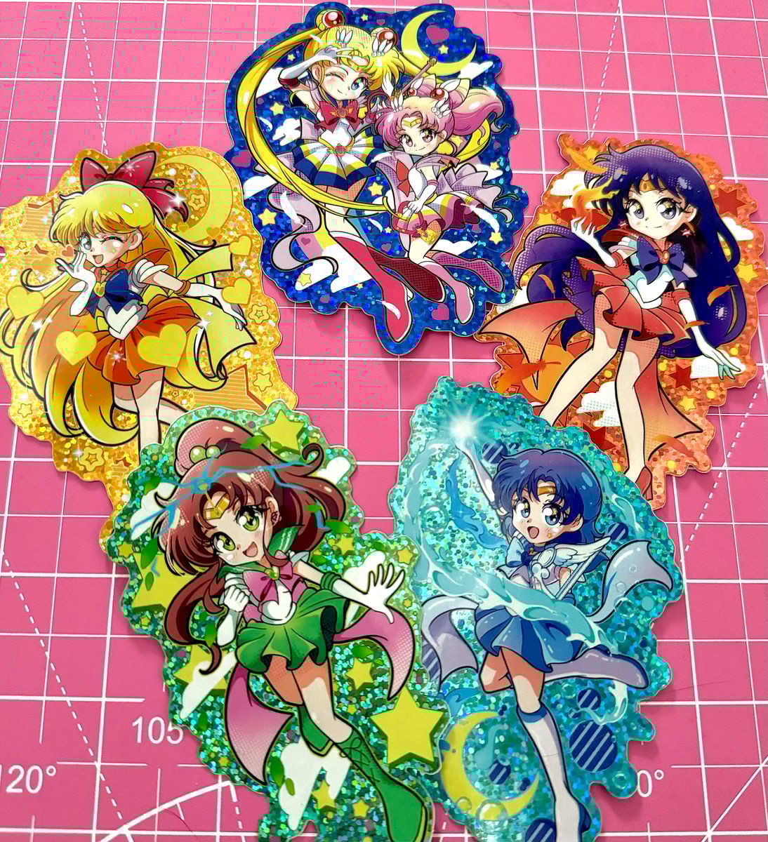 Sailor moon sticker set | TheBuringUnicorn