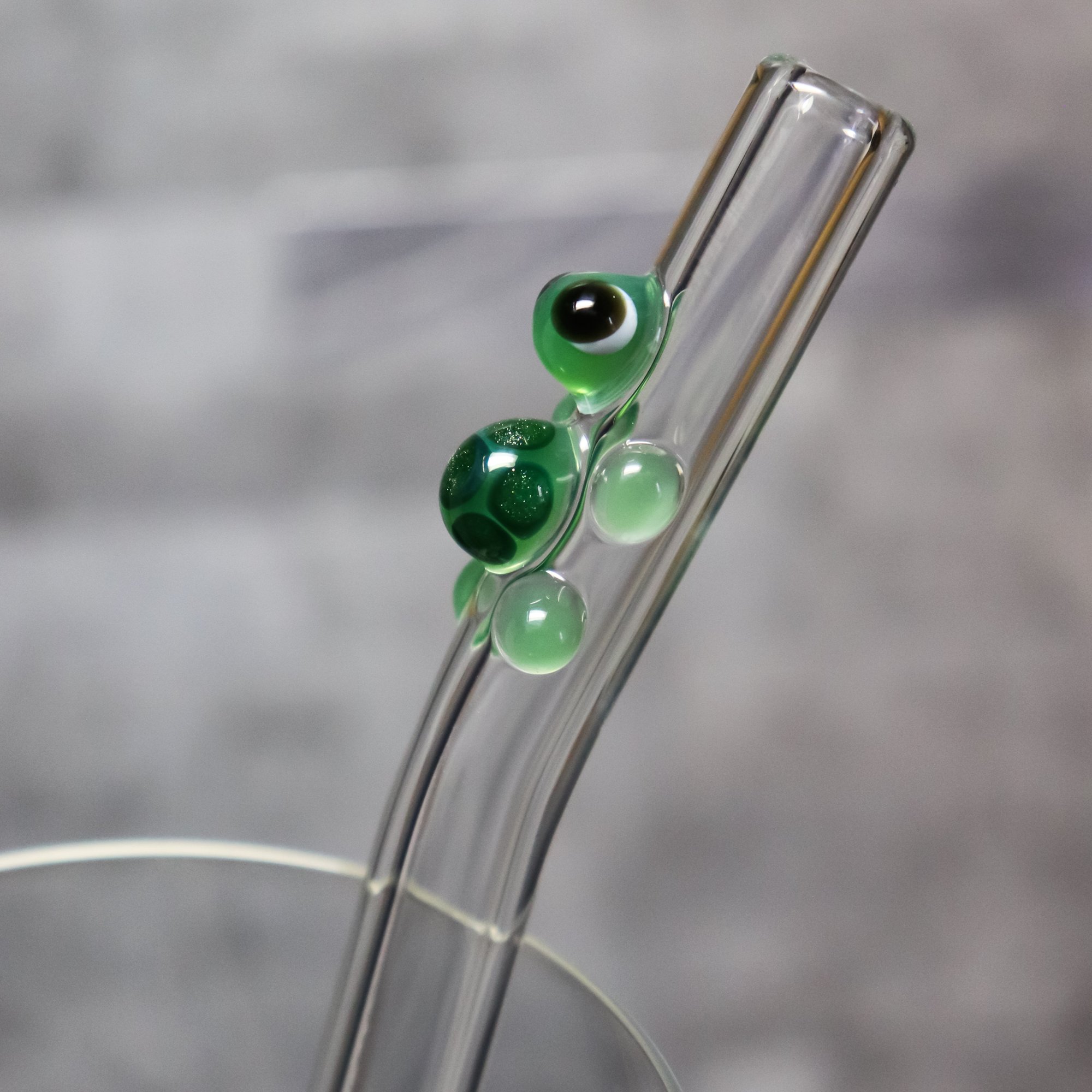 Turtle Glass Drinking Straws | Bow Valley Straws