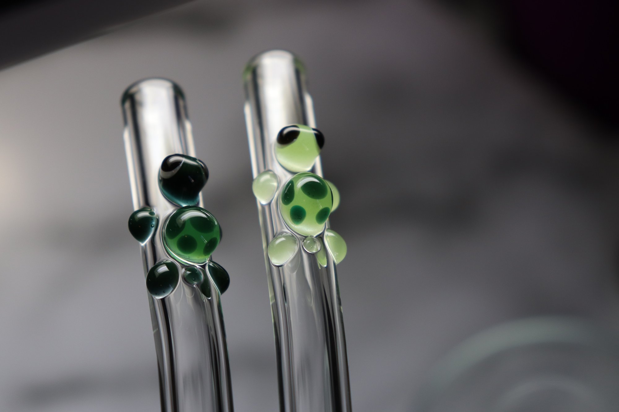 Turtle Glass Drinking Straws | Bow Valley Straws
