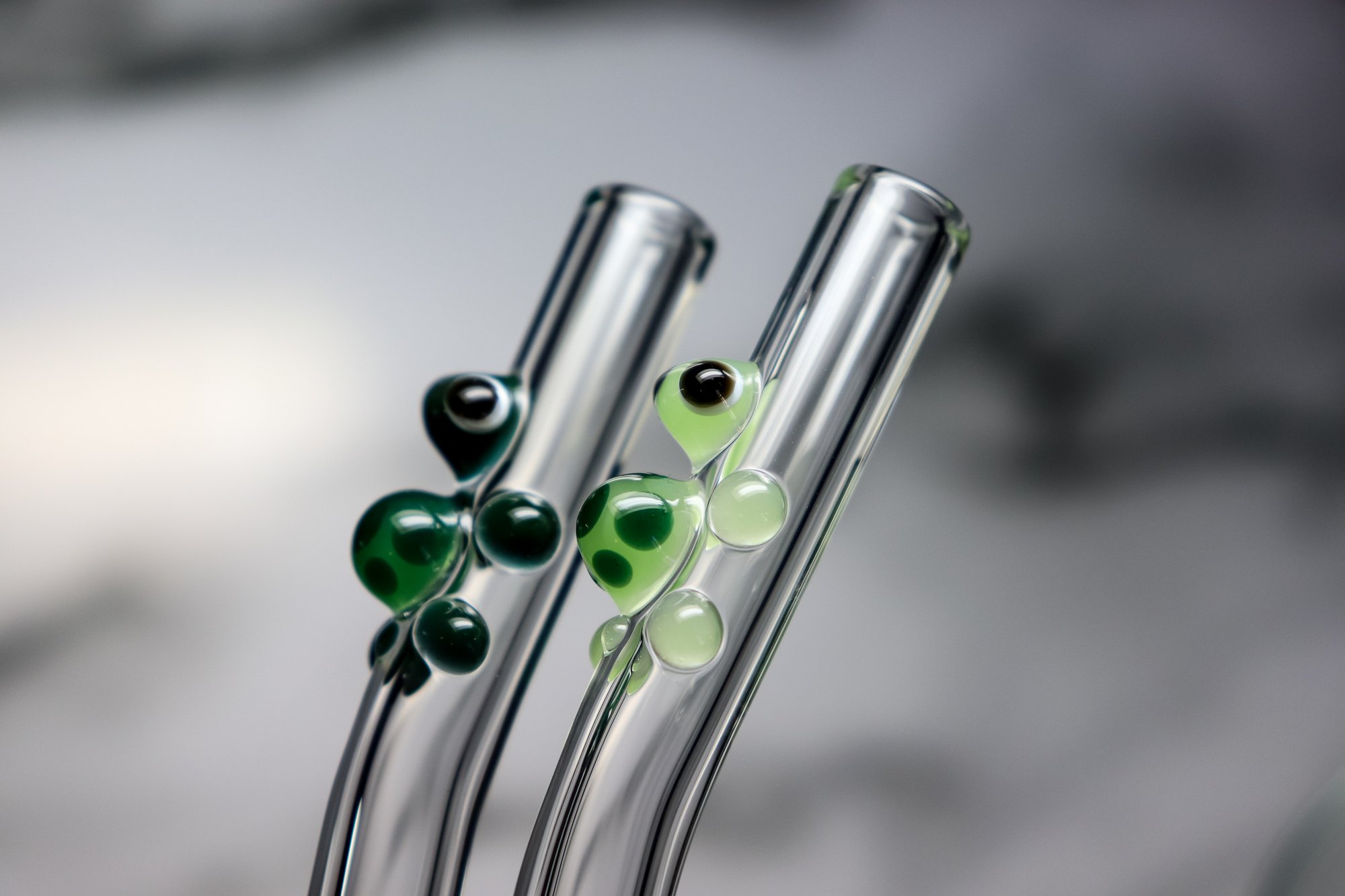 Turtle Glass Drinking Straws | Bow Valley Straws