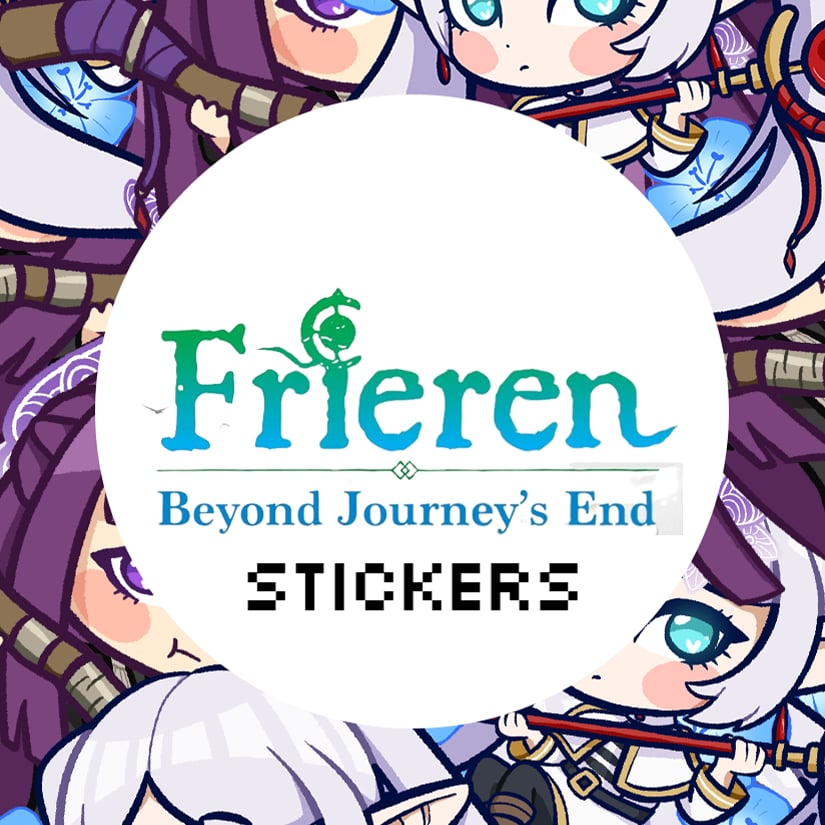 Frieren Stickers | Linryn's Art