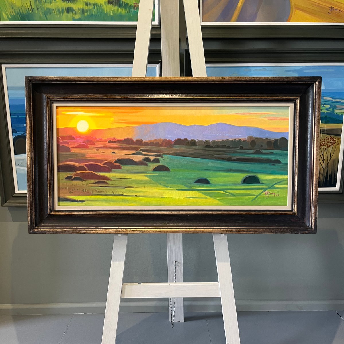 ‘Kempsey Common Golden Sun’ by Antony Bridge | Antony Bridge - Malvern ...