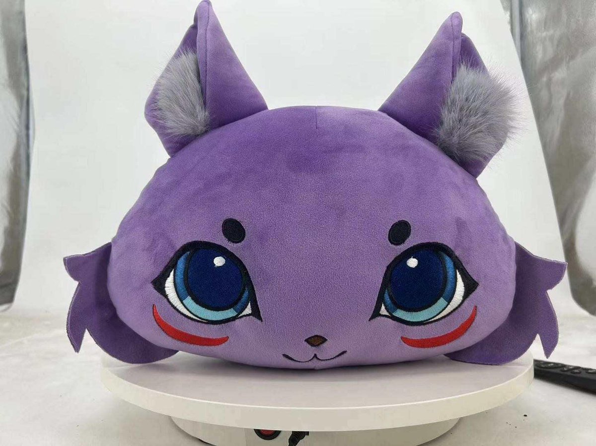 Cat Blob Plush : Plushie Collab with Riikami (PREORDER) | LunaNoctuArts