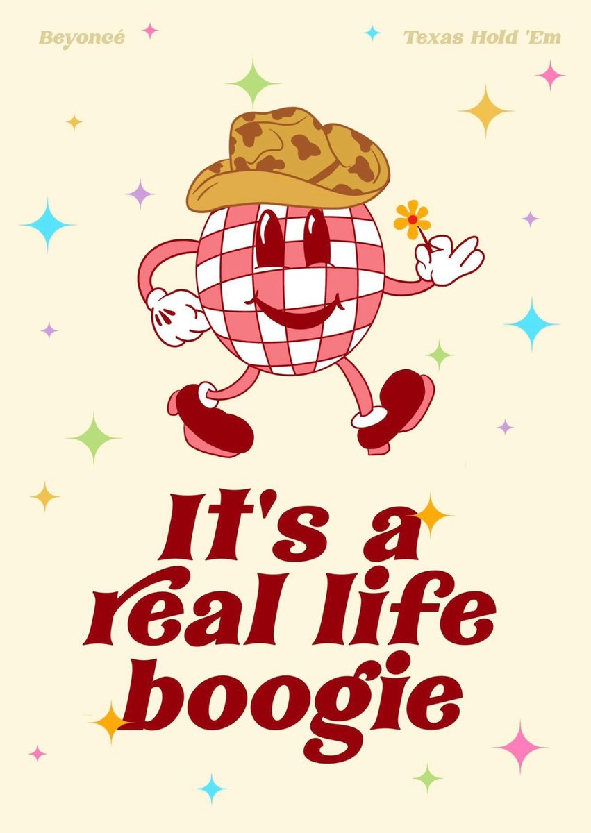 Boogie Print | The Retro Room