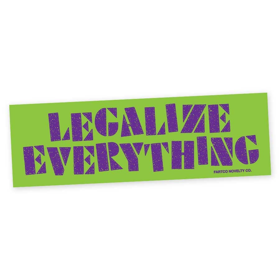 Legalize Sticker | Fartco Inc