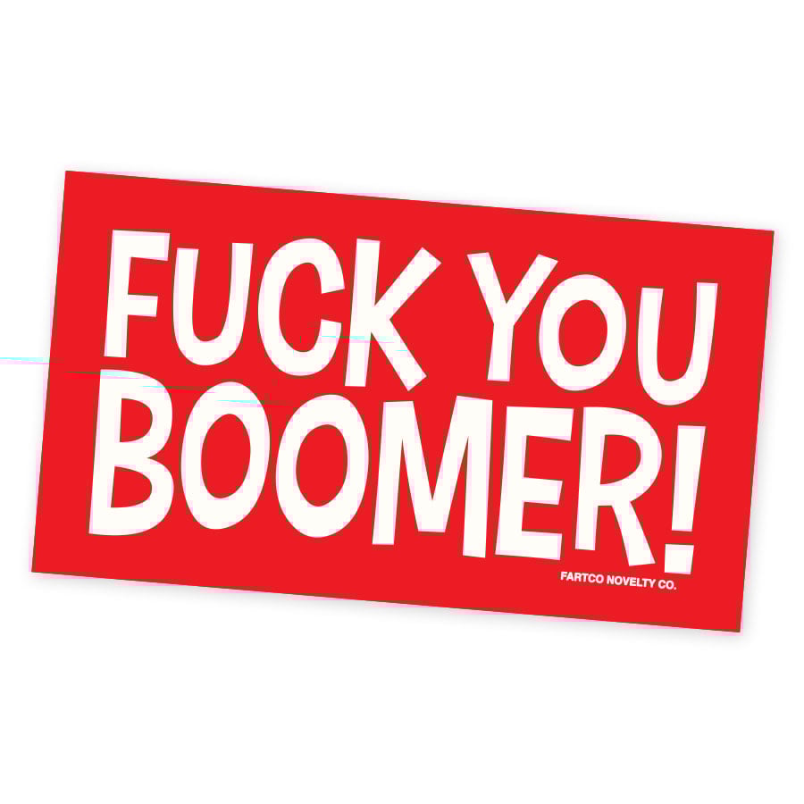 Boomer Sticker | Fartco Inc