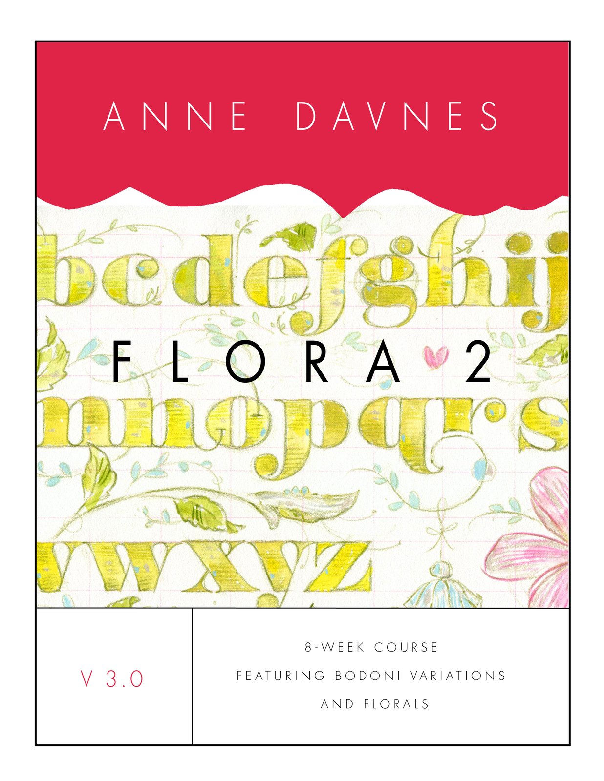 FLORA2: Bodoni Variations V 3.0 / AnneElserShop