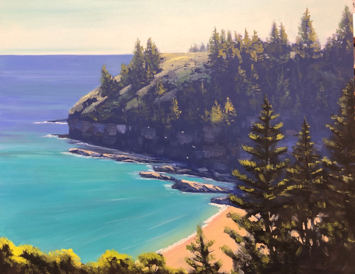 Anson Bay, Norfolk Island | John Rice Gallery