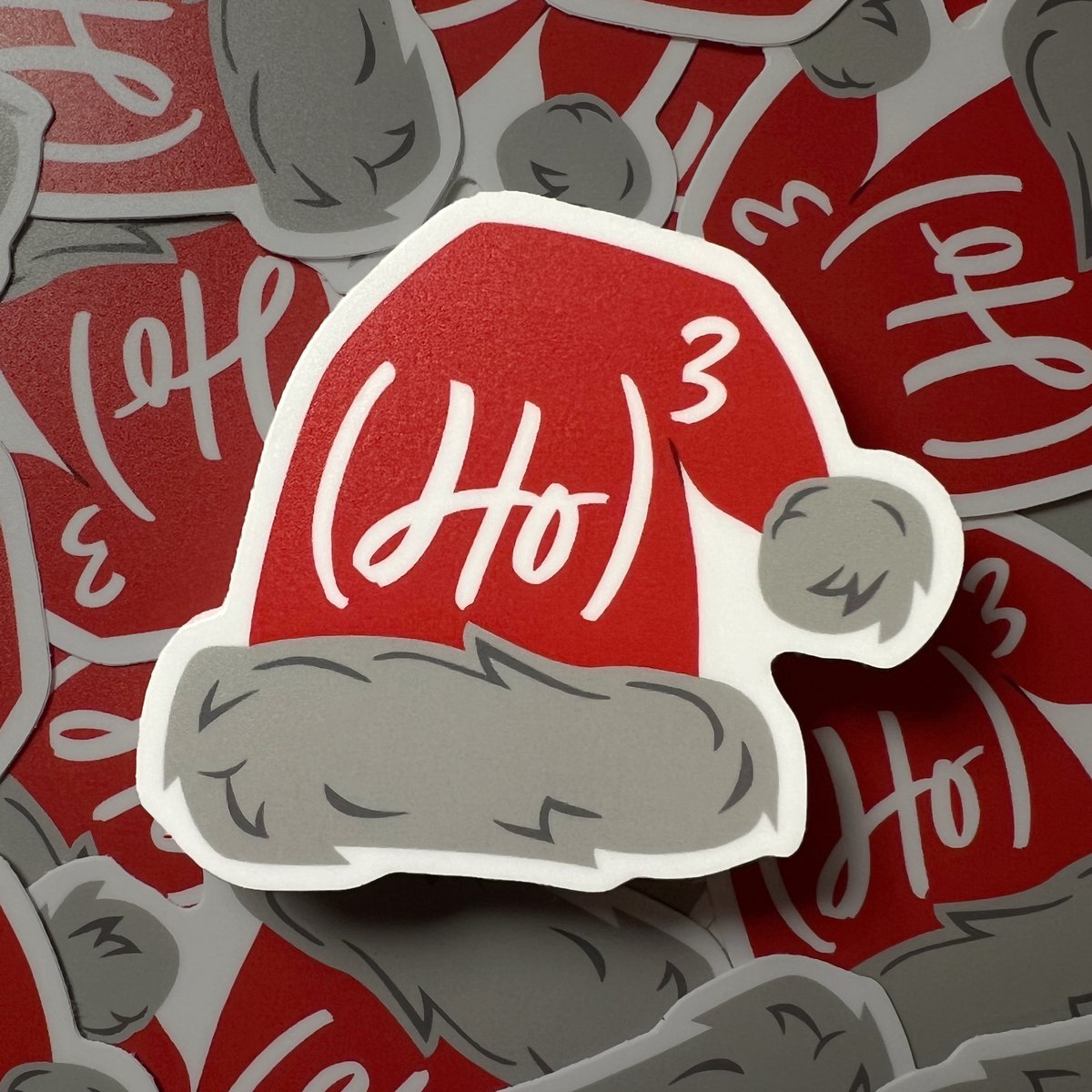 Ho Cubed Sticker | Simpson_Math