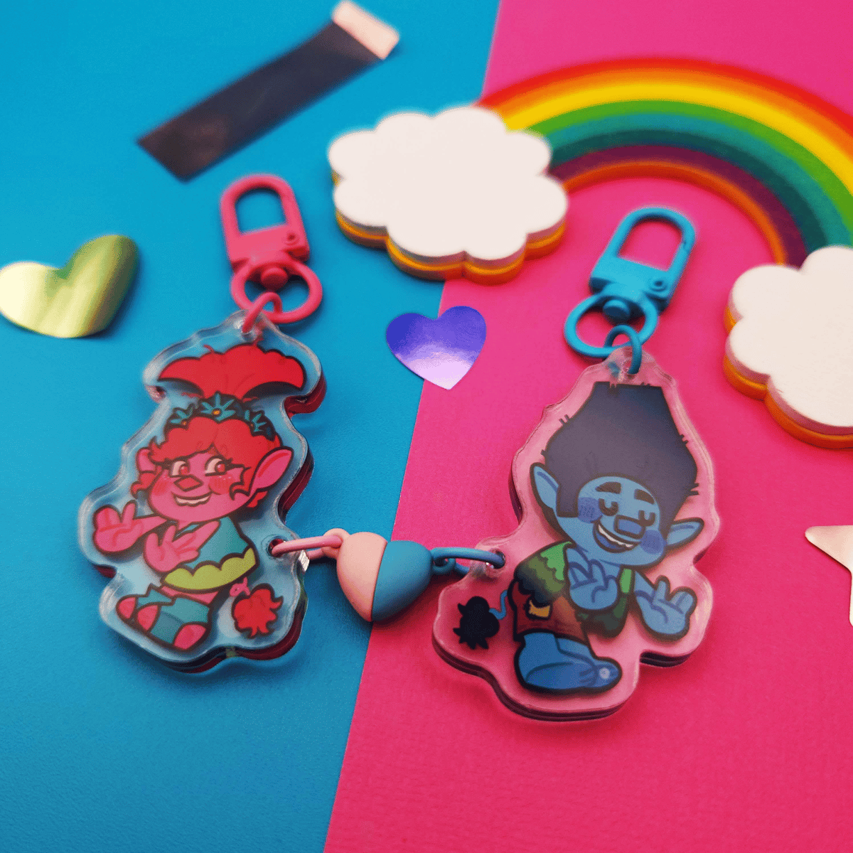 TROLLS — Broppy Magnet Charms | melonsharks