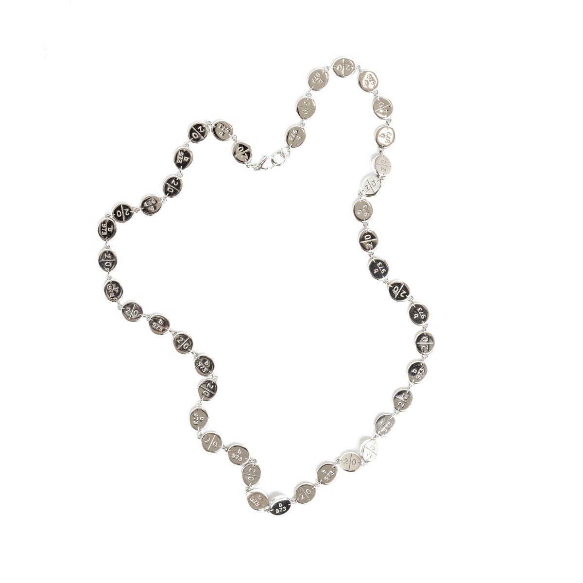 ADHD WHITE GOLD PLATED CHAIN | FOUL TROUBLE