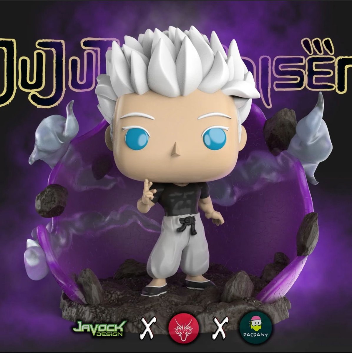 GOJO DOMAIN EXPANSION JJK CUSTOM FUNKO POP | DragonPopCustoms