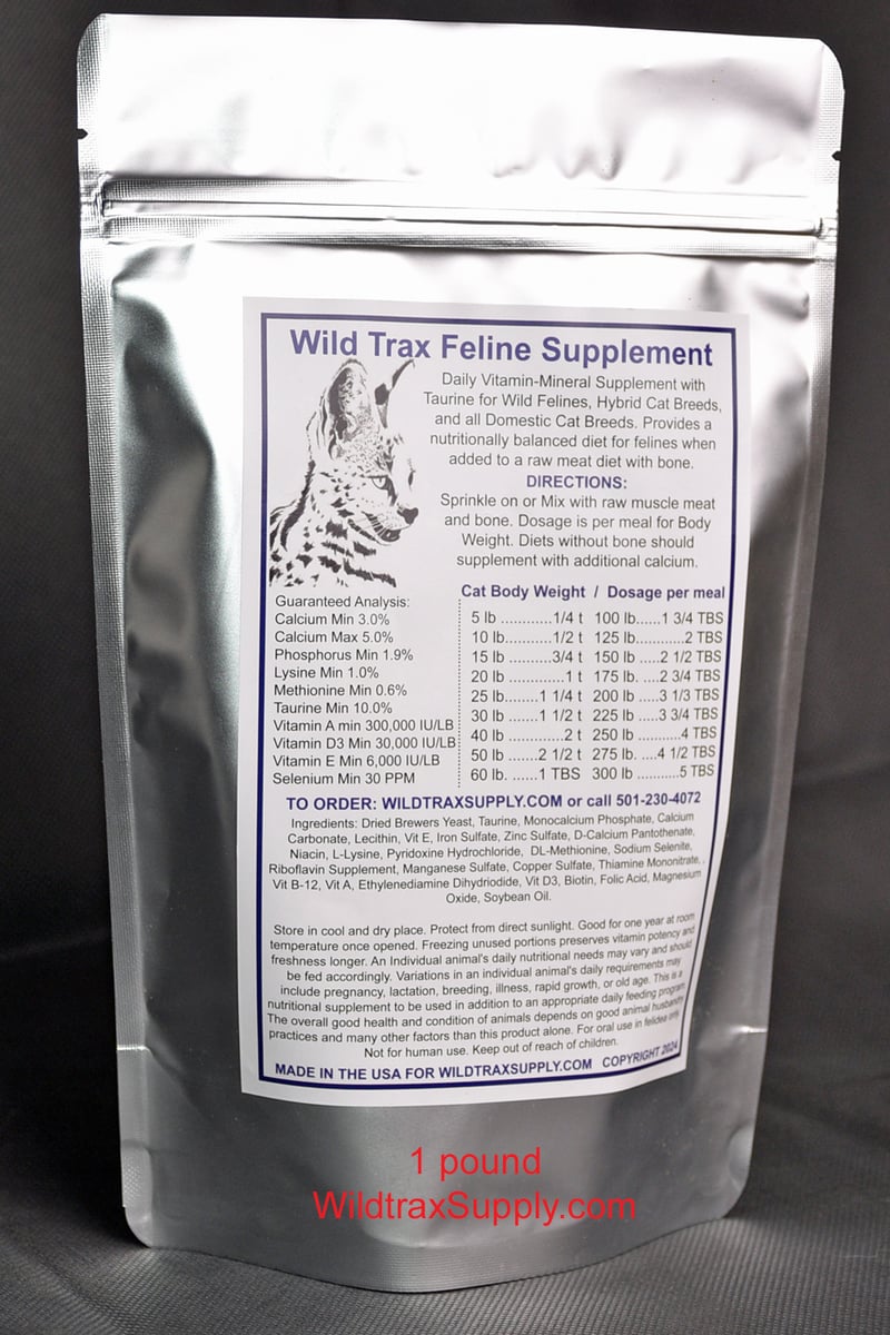 Feline Supplements | Wildtrax Supply