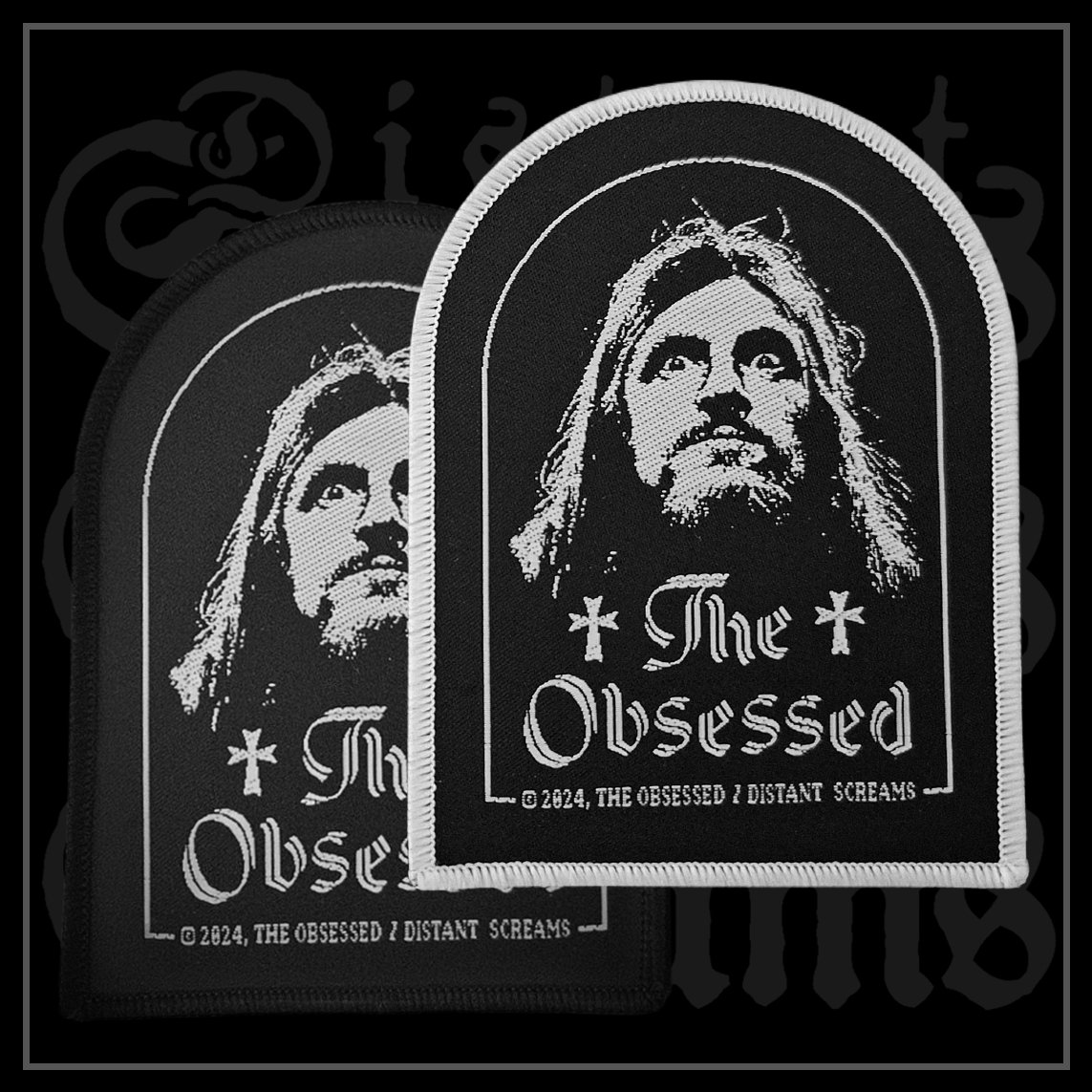 The Obsessed - Tombstone Patch (Official) | distantscreams