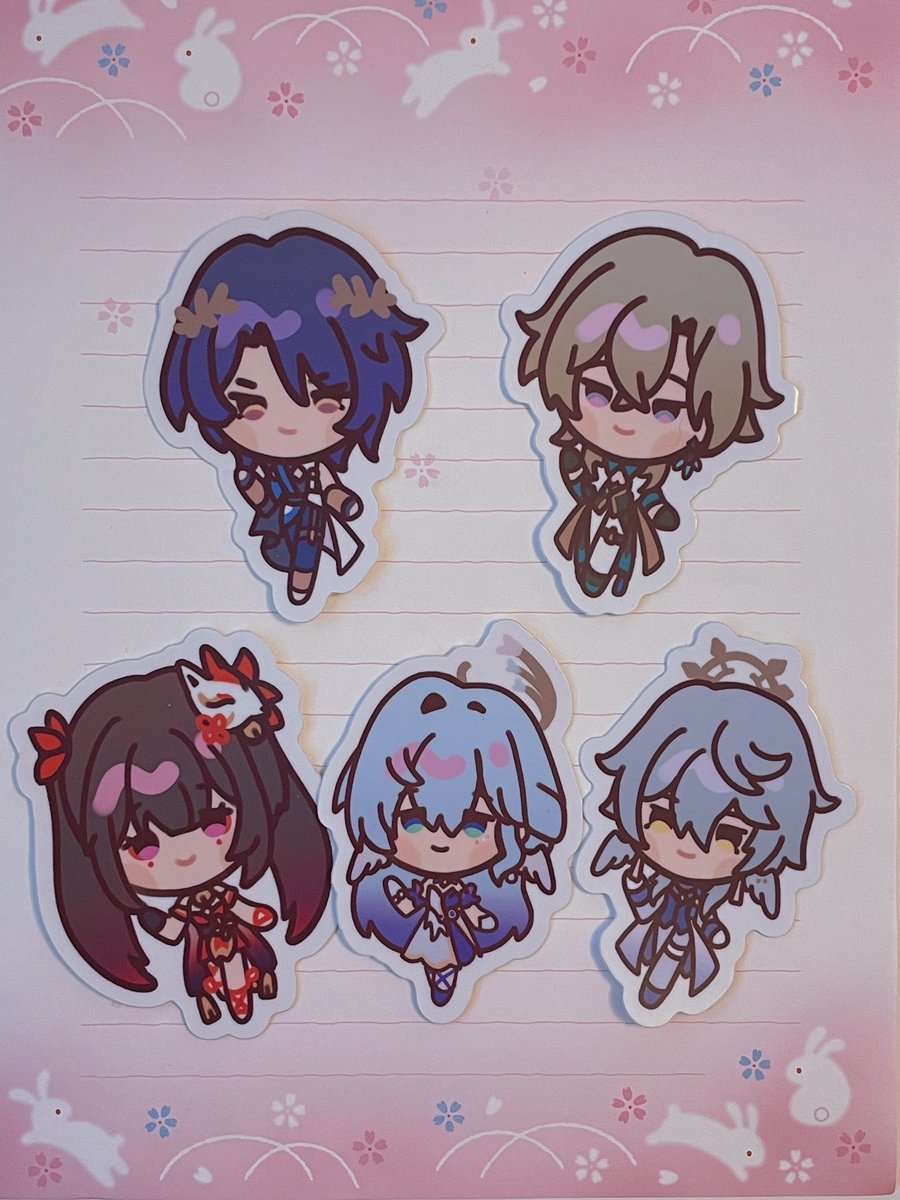 HSR Vinyl Stickers | galaxysodas