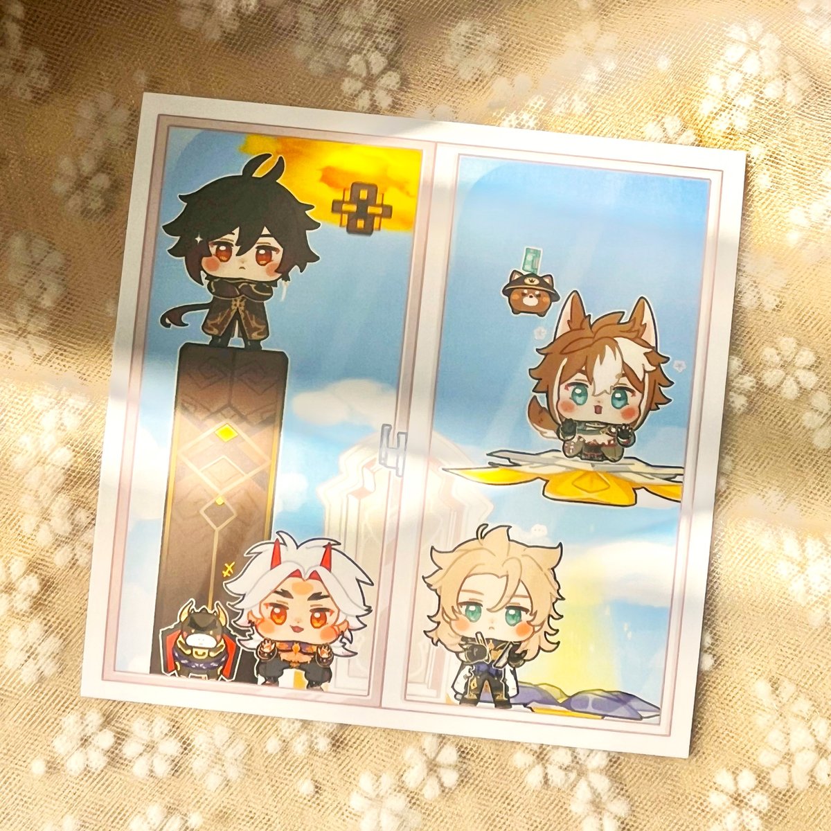 Geo Boys Window Print | solidpotatetoe