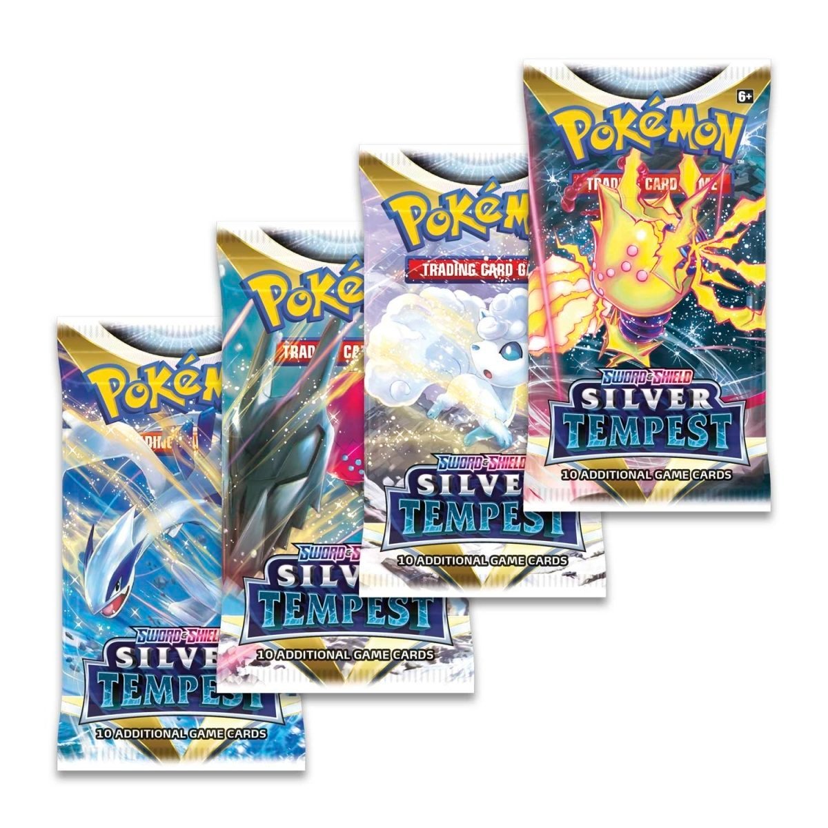 Pokémon TCG: Sword & Shield- Silver Tempest Booster Pack (10 Cards ...