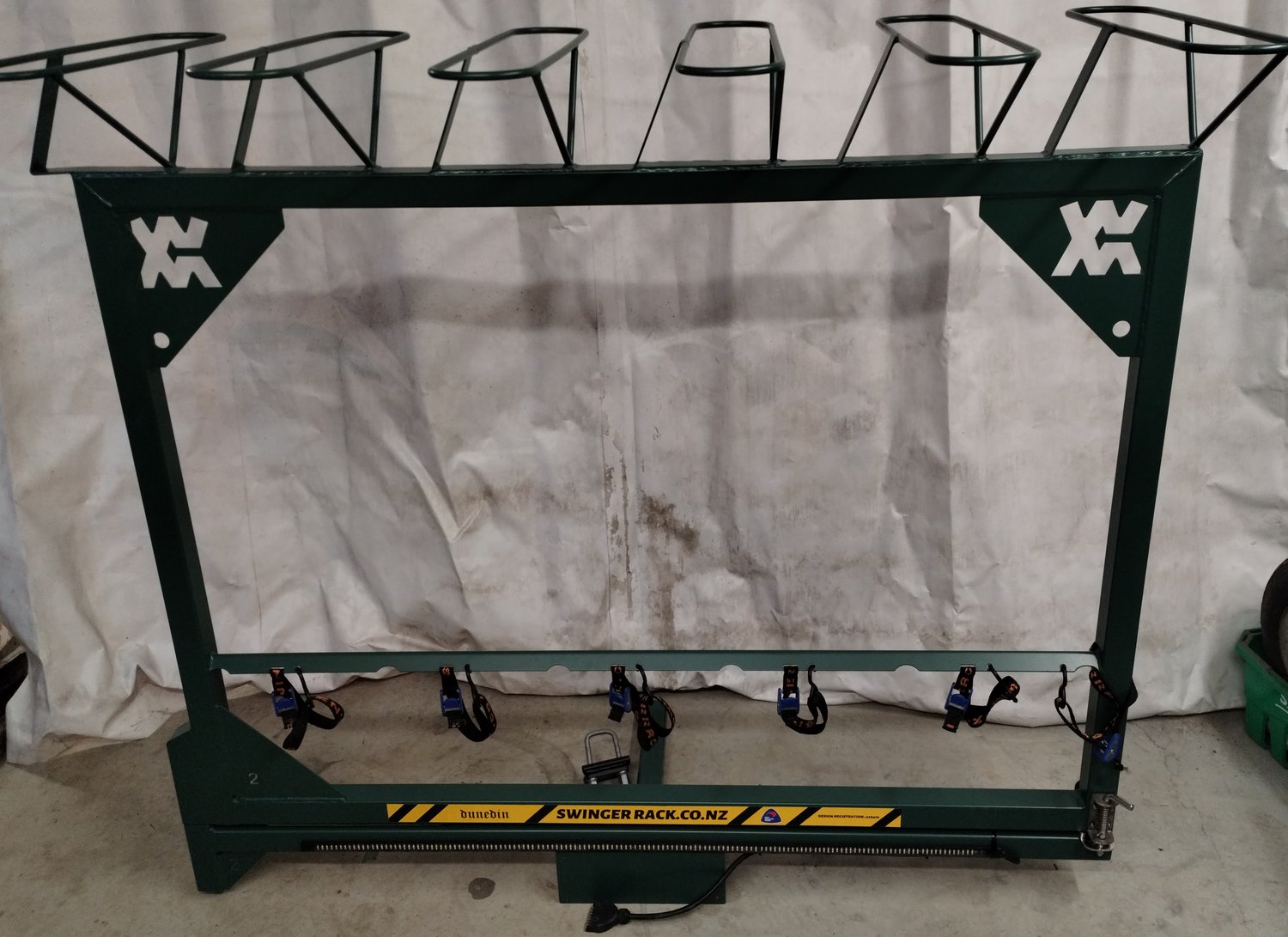 Swinging Rack System- Weapon of Mass Carrying | wmctrailtools