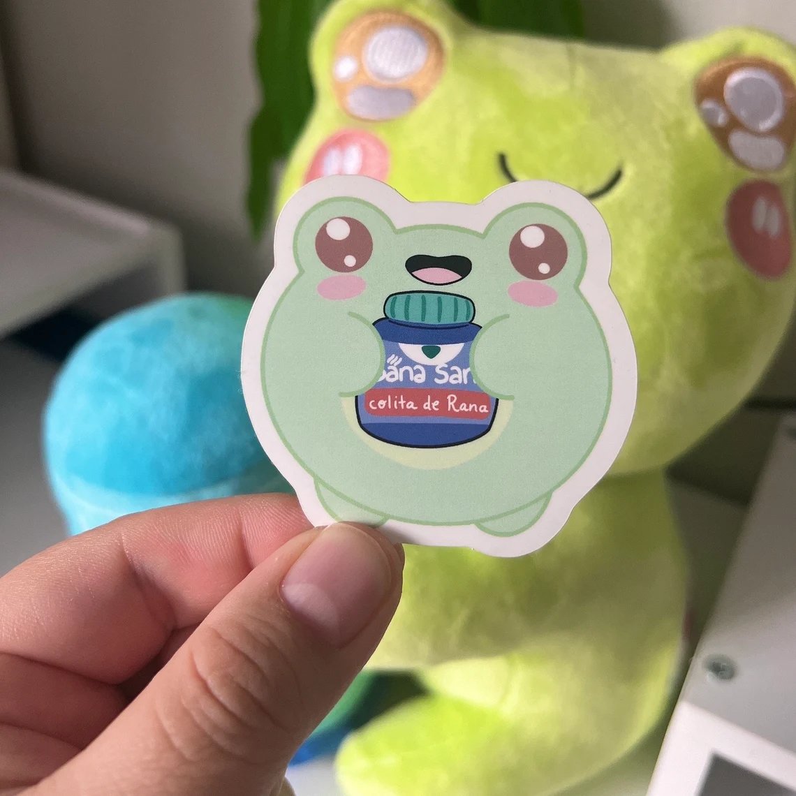 Classic Sana Sana Colita De Rana Sticker | BunnyCat Studio