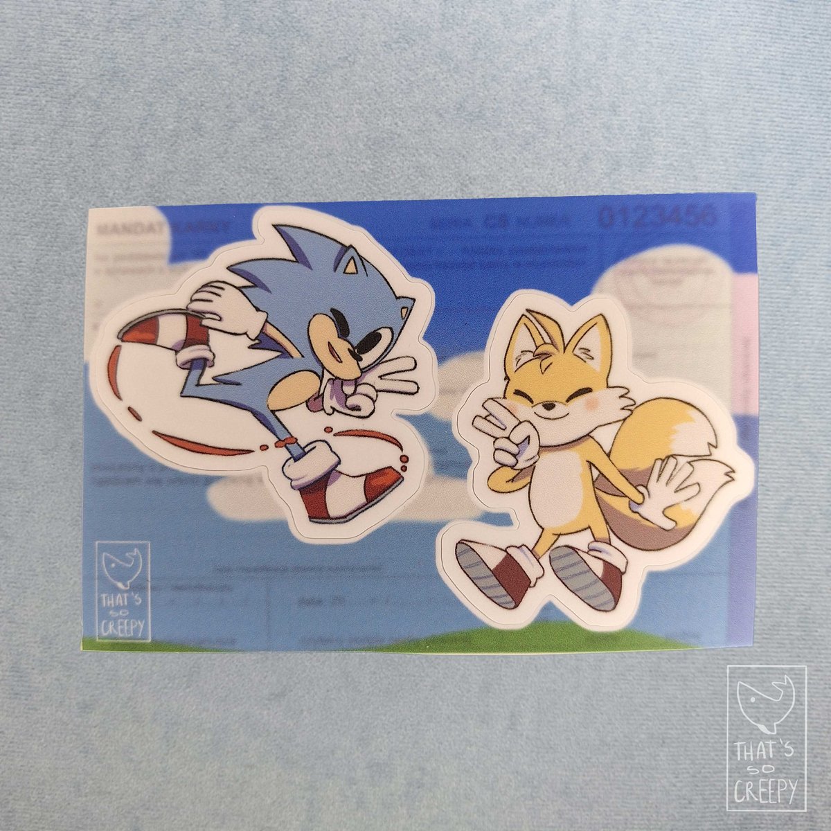 [SONIC] - Vinyl Sticker Set | Thatssocreepy x AsterMeNot