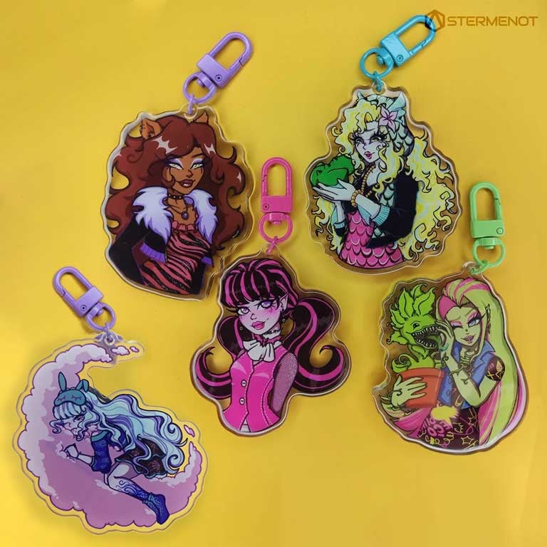 [MONSTER HIGH] - Keychains | Thatssocreepy x AsterMeNot