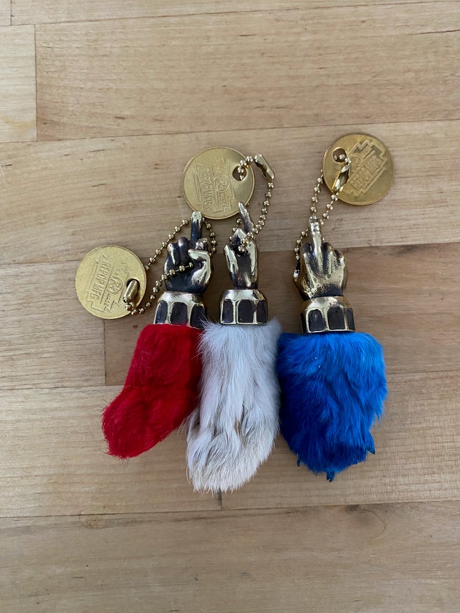 FUCK LUCK RABBIT FOOT KEYCHAIN | REPOP MFG