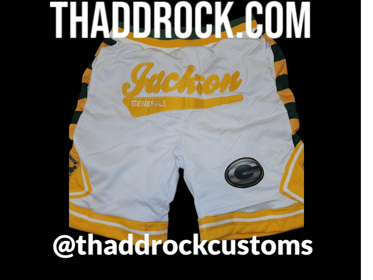 Miami Jackson Cursive White | THADDROCK CUSTOMS