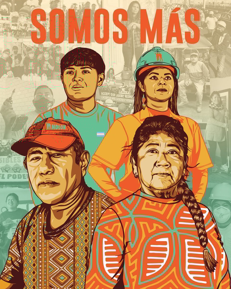Somos Más Poster by Jessica Sabogal | National Day Laborer Organizing ...