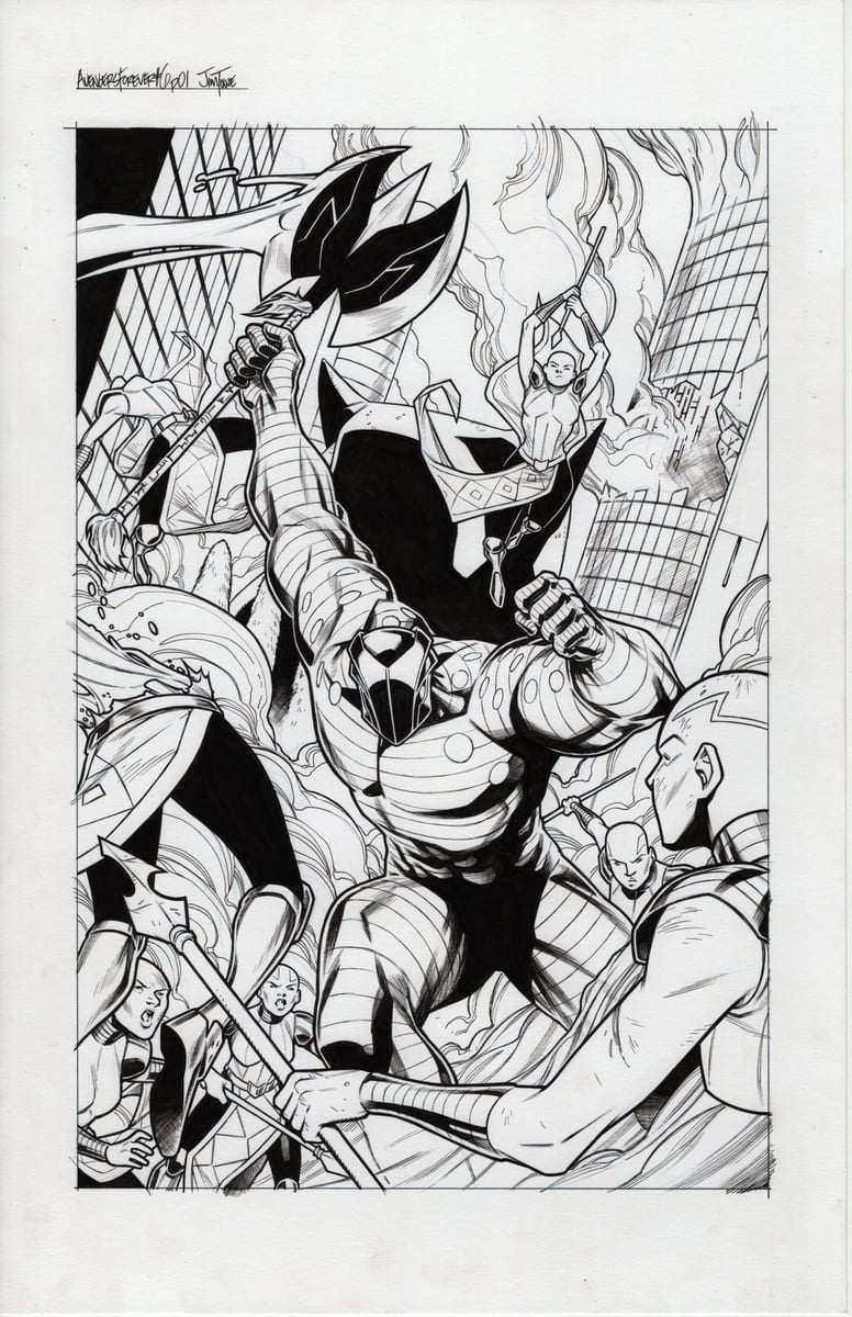 Avengers Forever #6 | Jim Towe Art