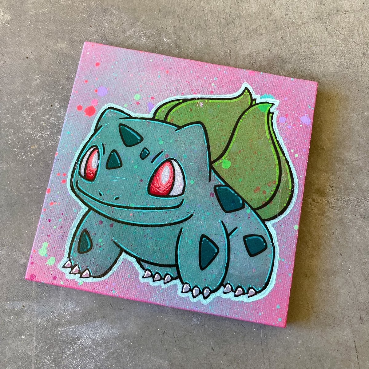 Bulbasaur fanart painting | JRartworks