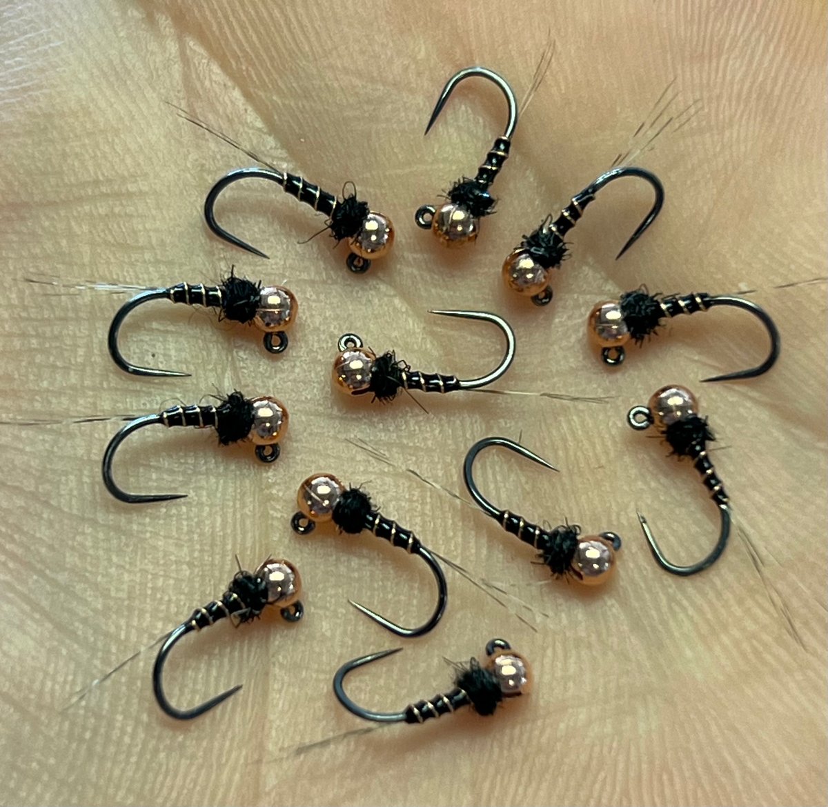 Black Thread Frenchie | Fleeger’s Flies