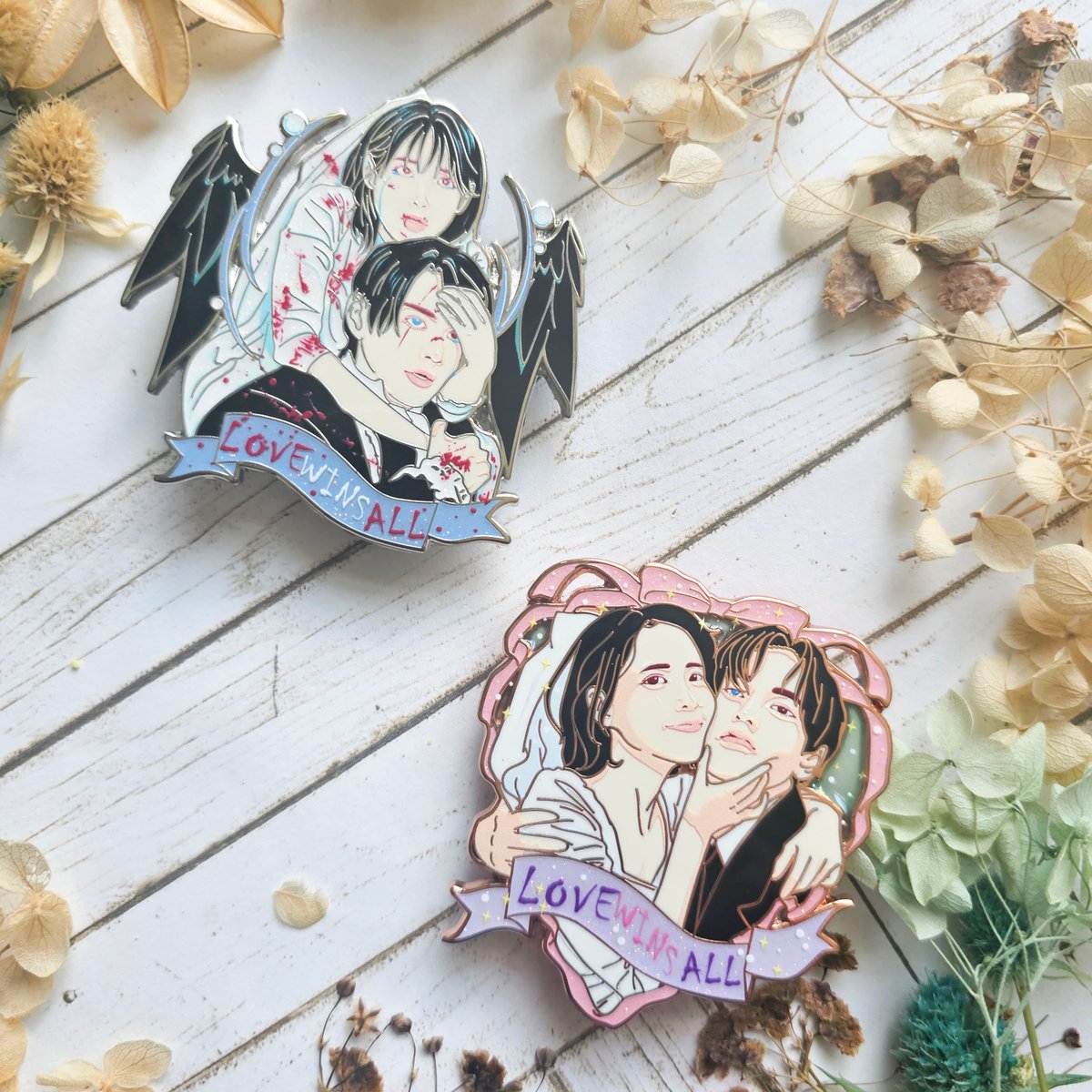 Love Win All Enamel pin "instock" | Ko_e.pins