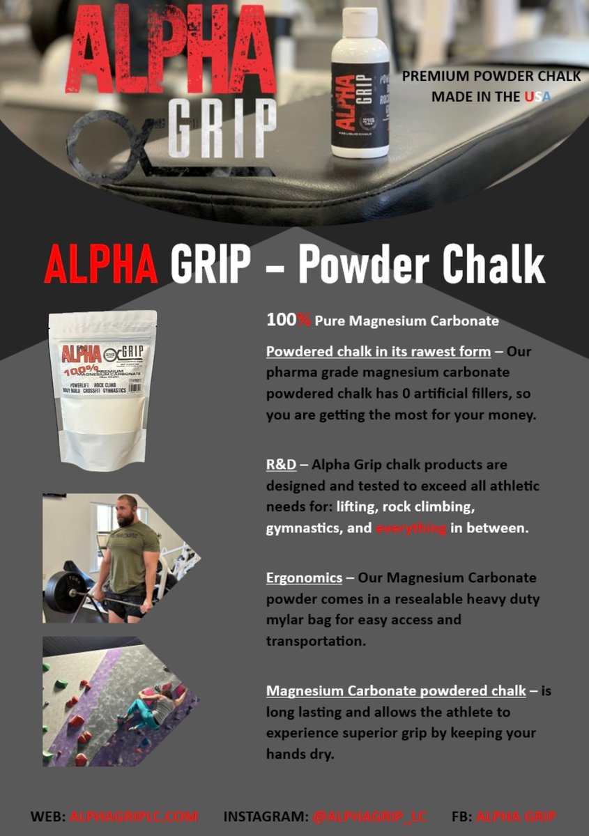 Products | Alpha Grip LC