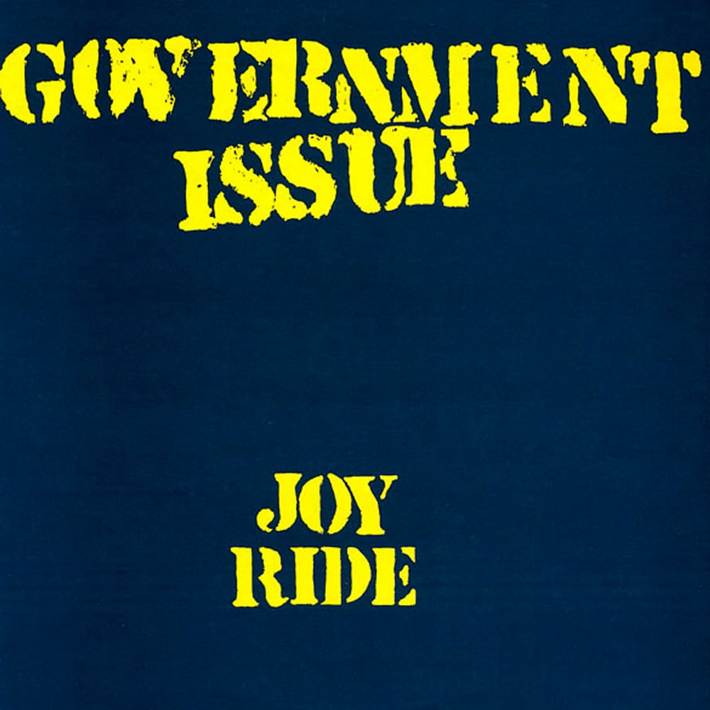Brassneck Records — Government Issue – Joy Ride LP