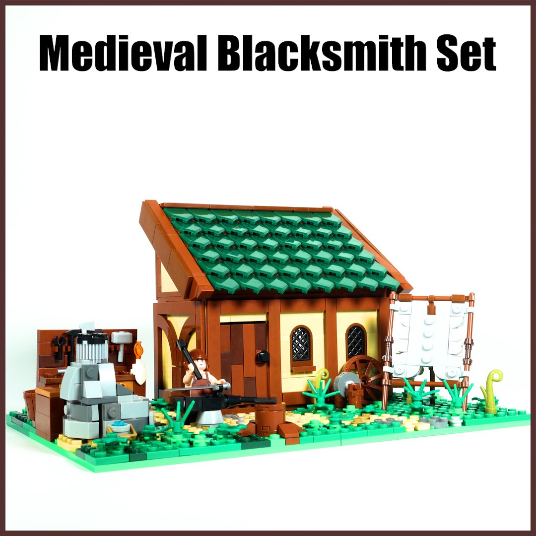 Medieval Blacksmith Set | Historical Brick Store