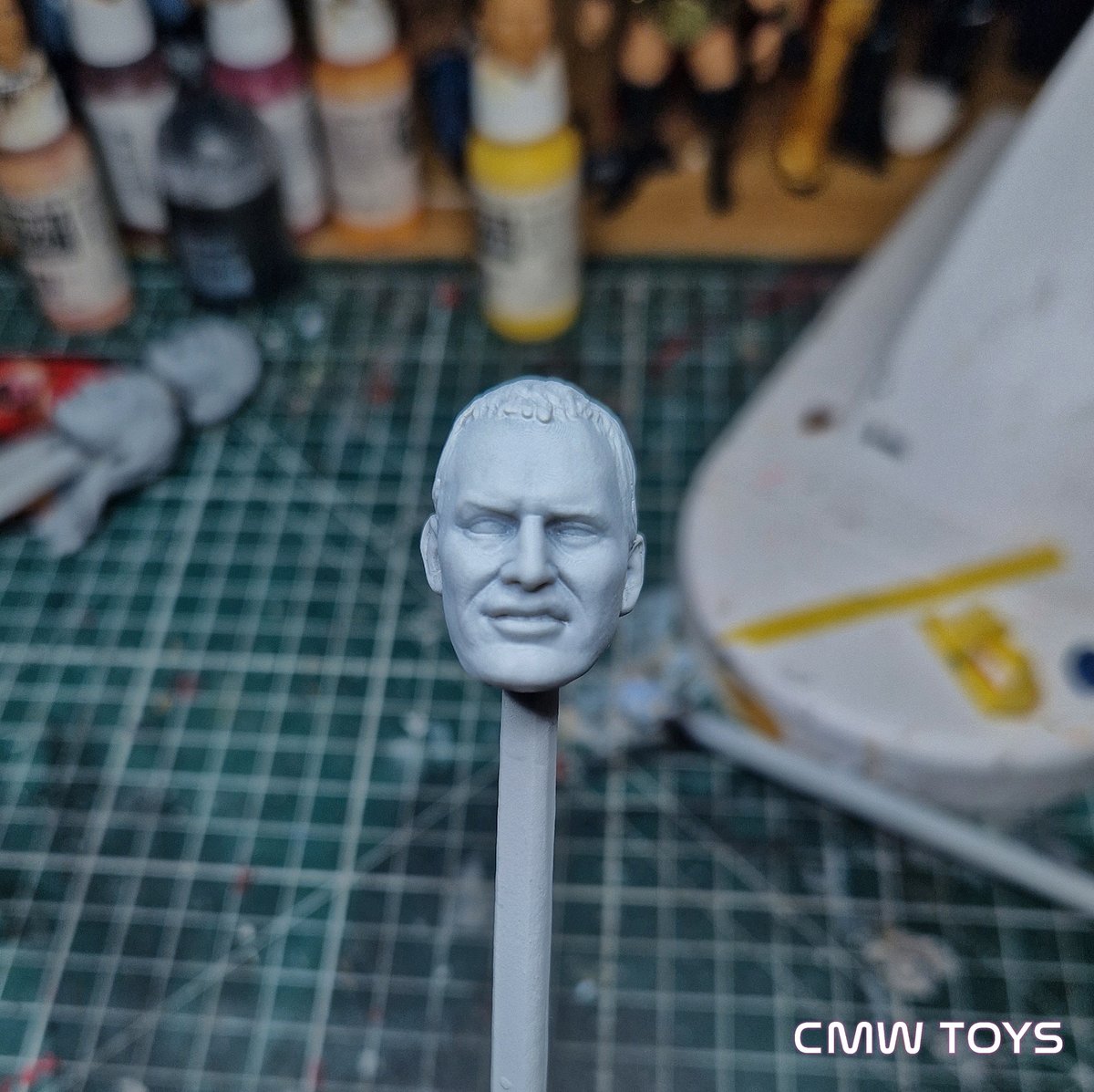 WWECW Sandman 3d Printed Head | CMW TOYS